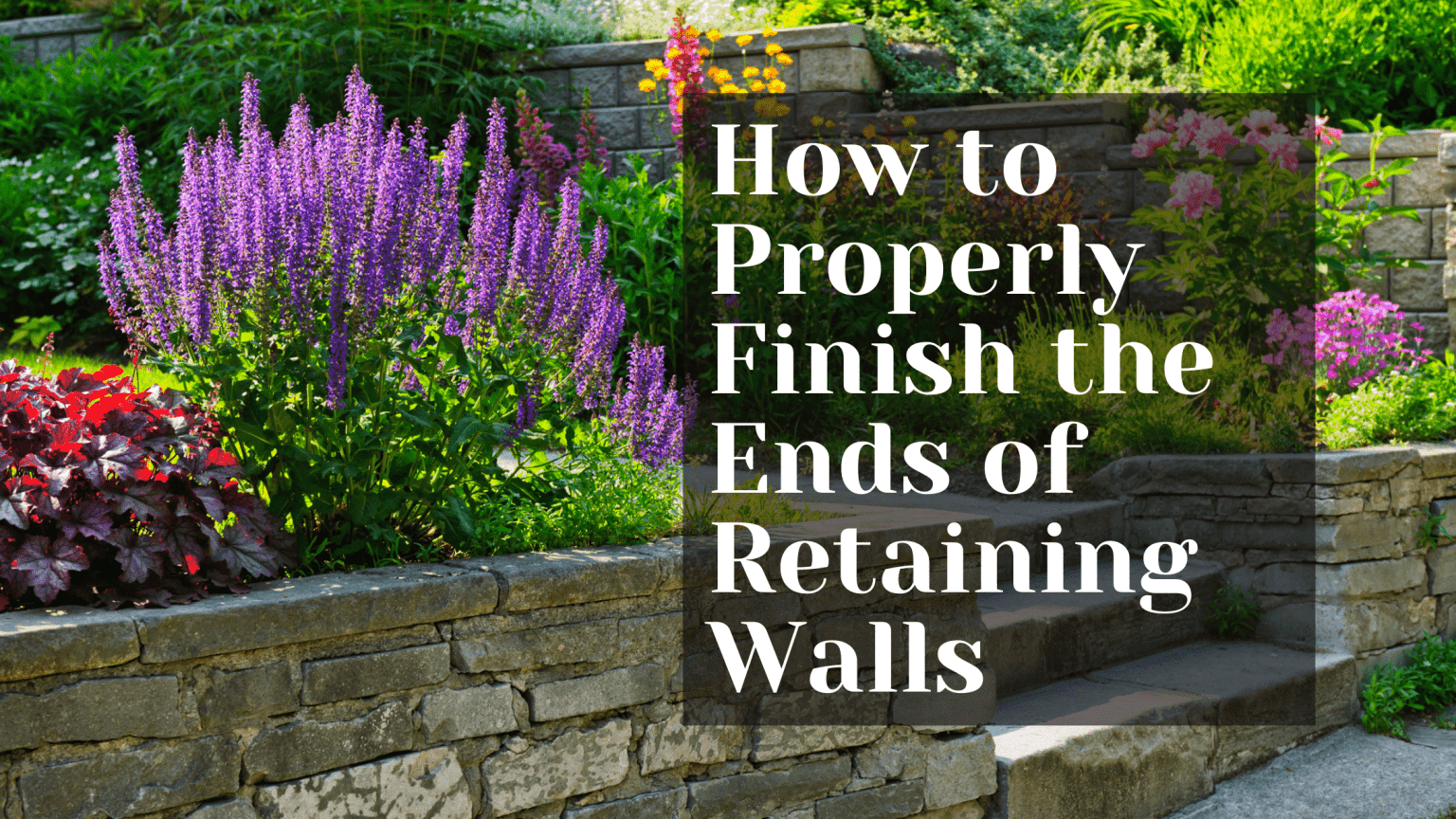 How to Build a Small Retaining Wall (8 simple steps) – Captain Patio